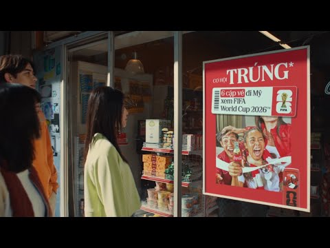 Uống COCA-COLA, săn cơ hội trúng vé xem FIFA World Cup 2026™!