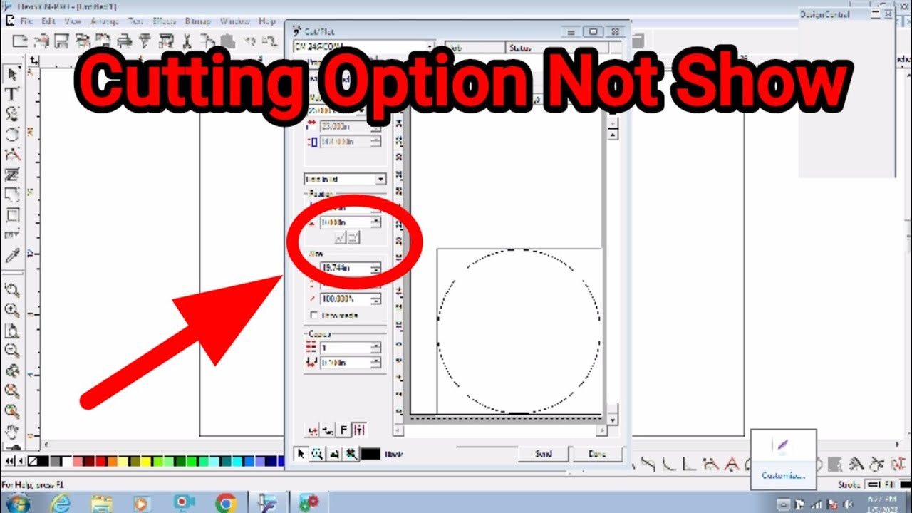 flexi 8.1 cutting option not show/ production manager setting - YouTube