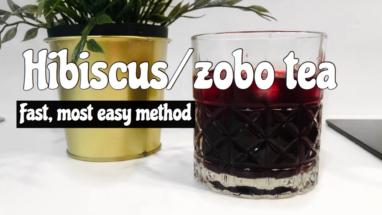 Fastest way to make hibiscus / zobo tea ( summer drink) - Rakia Kitchen ...