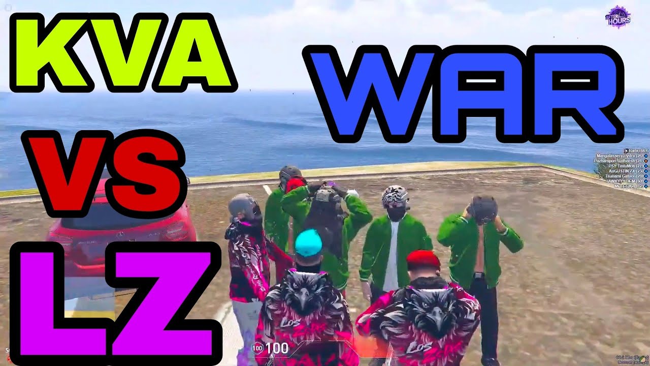 KVA VS LZ WAR - YouTube