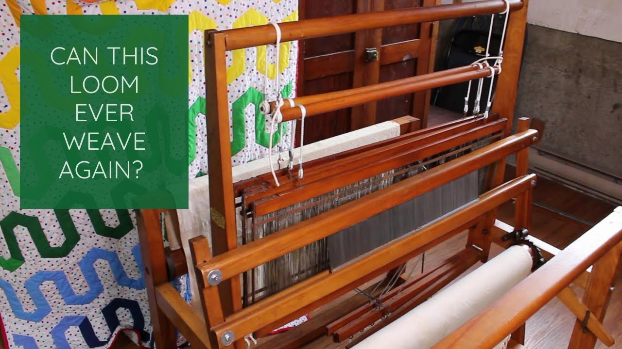Giving a Second Life to an Old Counterbalance Loom made by Leclerc ...