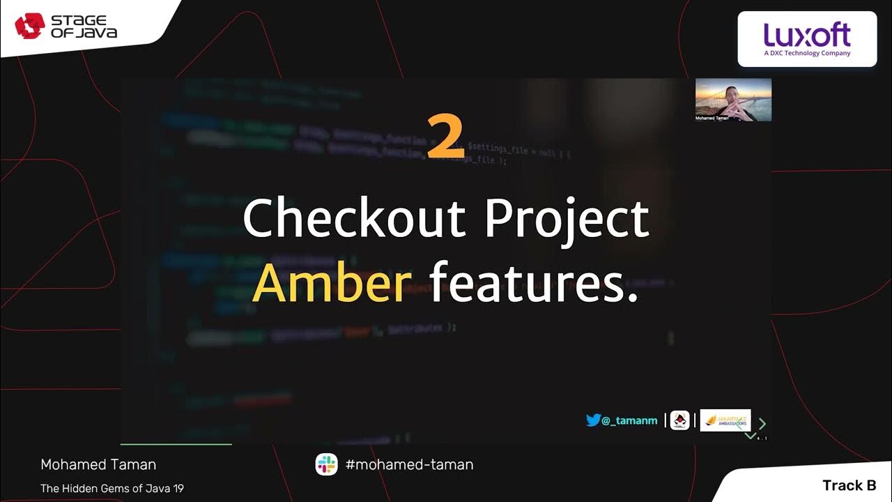 Mohamed Taman | The Hidden Gems of Java 19 - YouTube