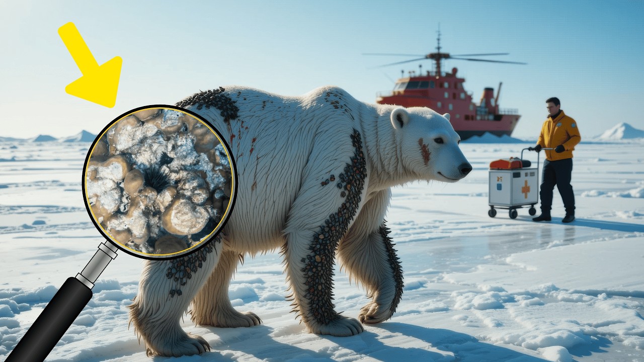 Rescuing an Polar Bear Covered in Barnacles – A True Survival Story ...