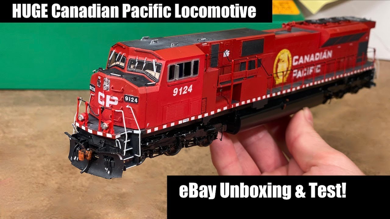 I Bought a HO Scale Canadian Pacific SD90 With Problems... - YouTube