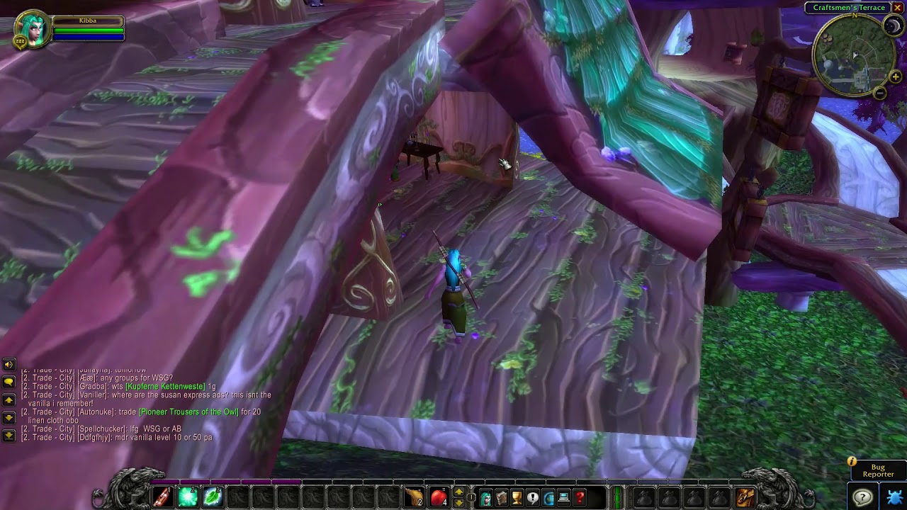 Darnassus Alchemy Trainer location - WoW Classic - YouTube