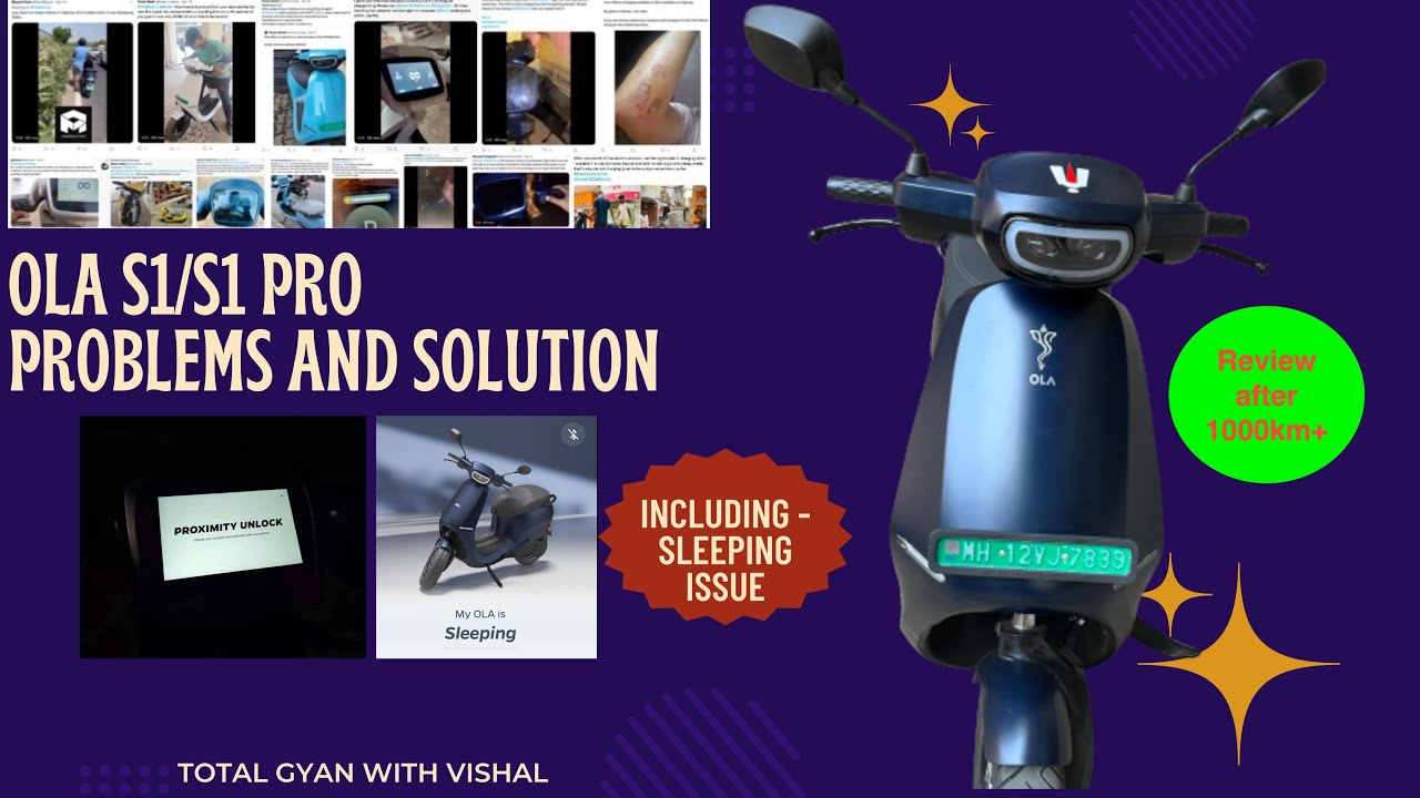 Ola S1/S1 Pro Problems and Solution - Part 1 | Ola Sleeping issue ...