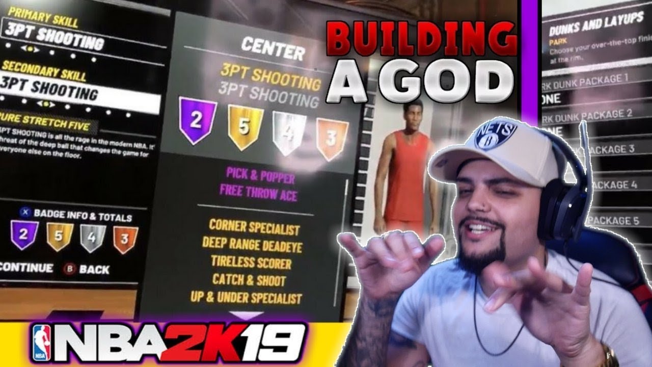 NBA 2K19 EVERY ARCHETYPE IN THE GAME 🔥 ALL BADGES FOR EACH BUILD 📛 HOW ...