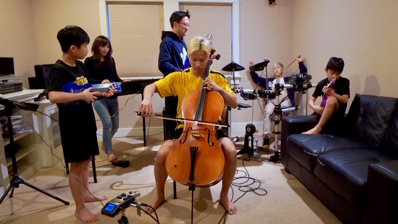 JYLEET Family Band jamming "Blessed Be Your Name" during COVID-19 Self ...