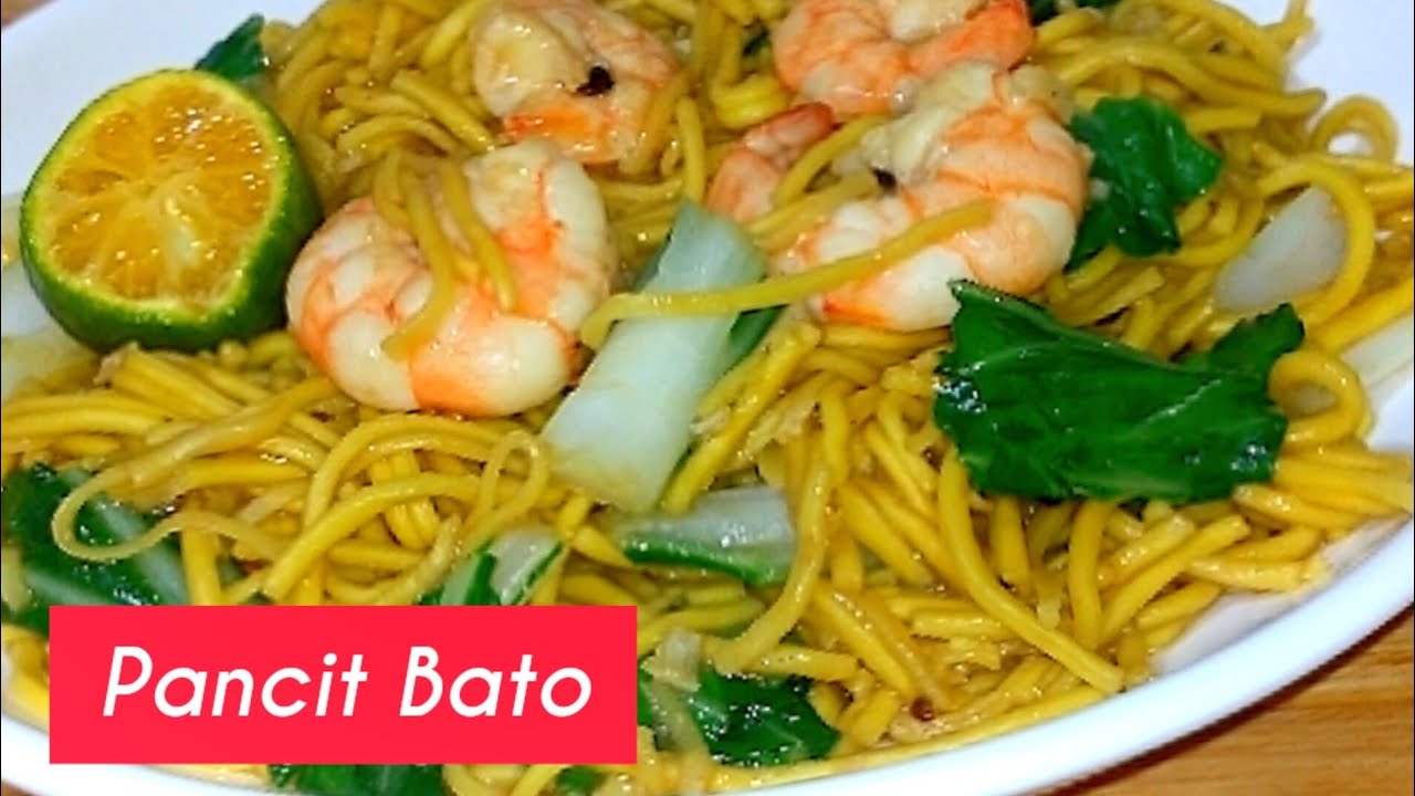 PANCIT BATO GUISADO RECIPE - Konting sahog pero bongga naman ang lasa ...