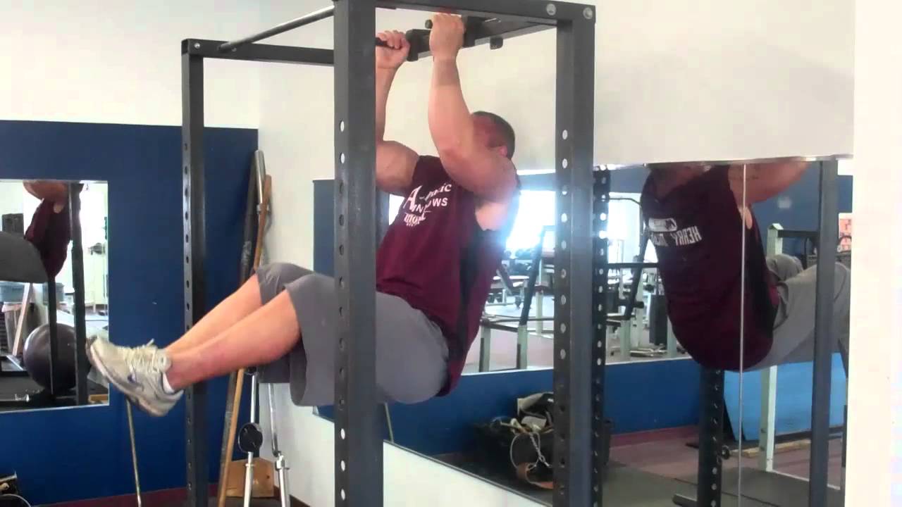 KO doing fat boy pullups - YouTube