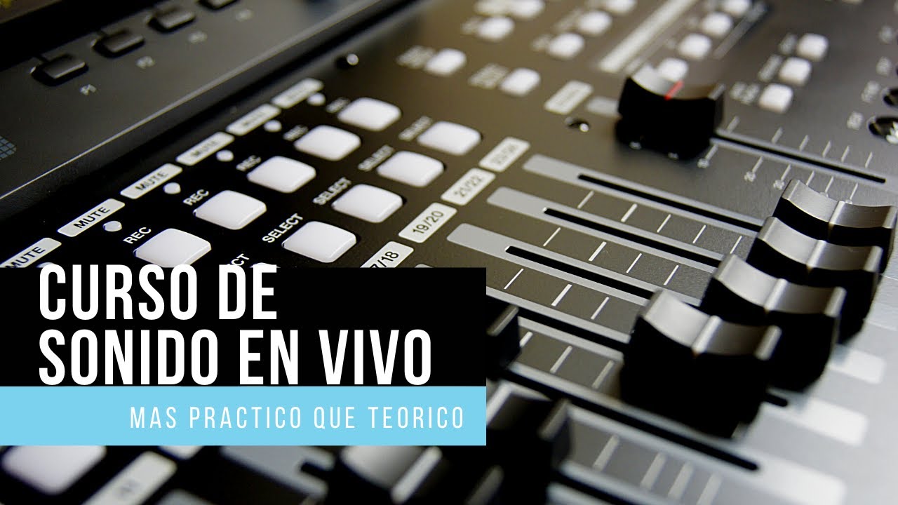 Curso de Sonido en Vivo "Más práctico que teórico" - Alleventosperu - YouTube