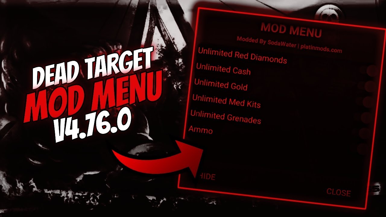 DEAD TARGET - MOD APK | VERSION 4.76.0 (MOD MENU) - YouTube