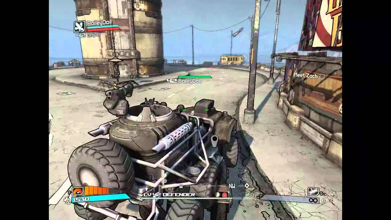 New Breed of Car Borderlands 1 (Mracer) - YouTube