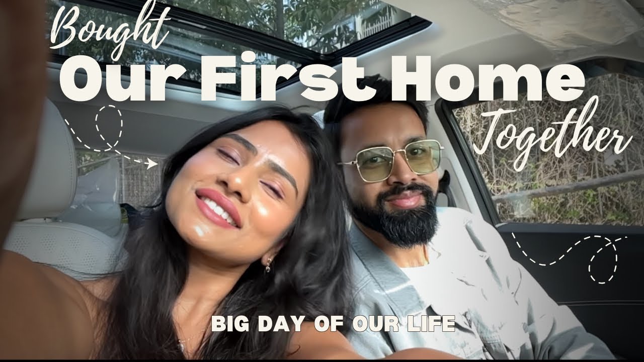 We *Bought* our *First House* together at 30🏡🧿😭 - YouTube