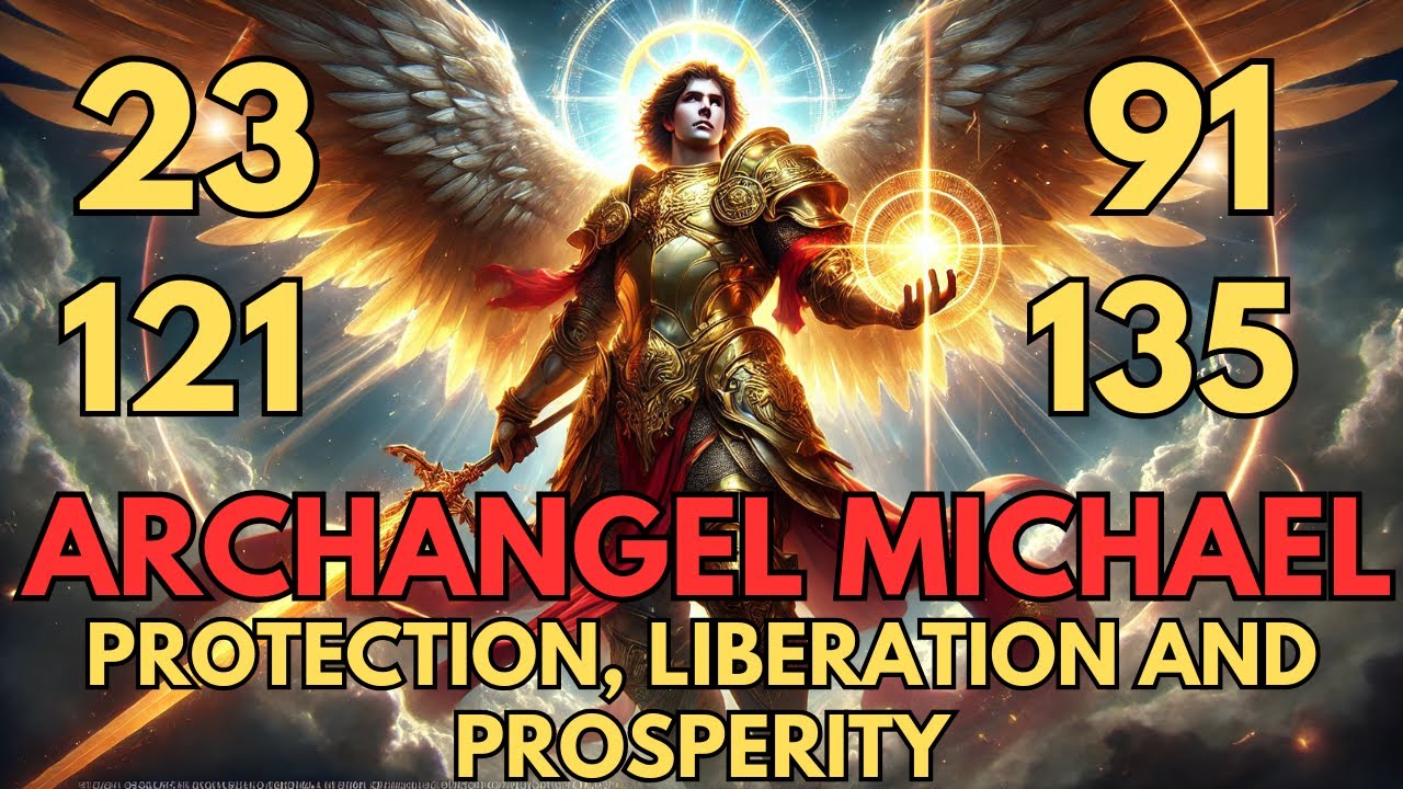 🔥Saint Michael and Psalms 23, 91, 135, 121 | Prayer of Liberation, Divine Protection, and ...