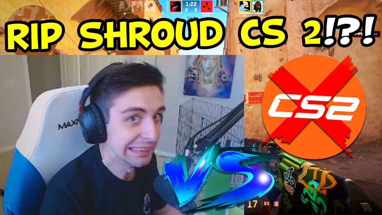 "DISASTER FOR SHROUD IN CS 2" 💀🔥 Shroud Completely DESTROYED in Counter ...