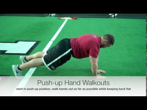 Push up Hand Walkouts - YouTube