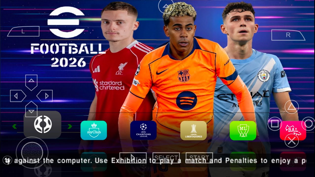 eFootball PES 2026 PPSSPP ORIGINAL ISO DOWNLOAD PES 2026 PSP FULL KITS ...