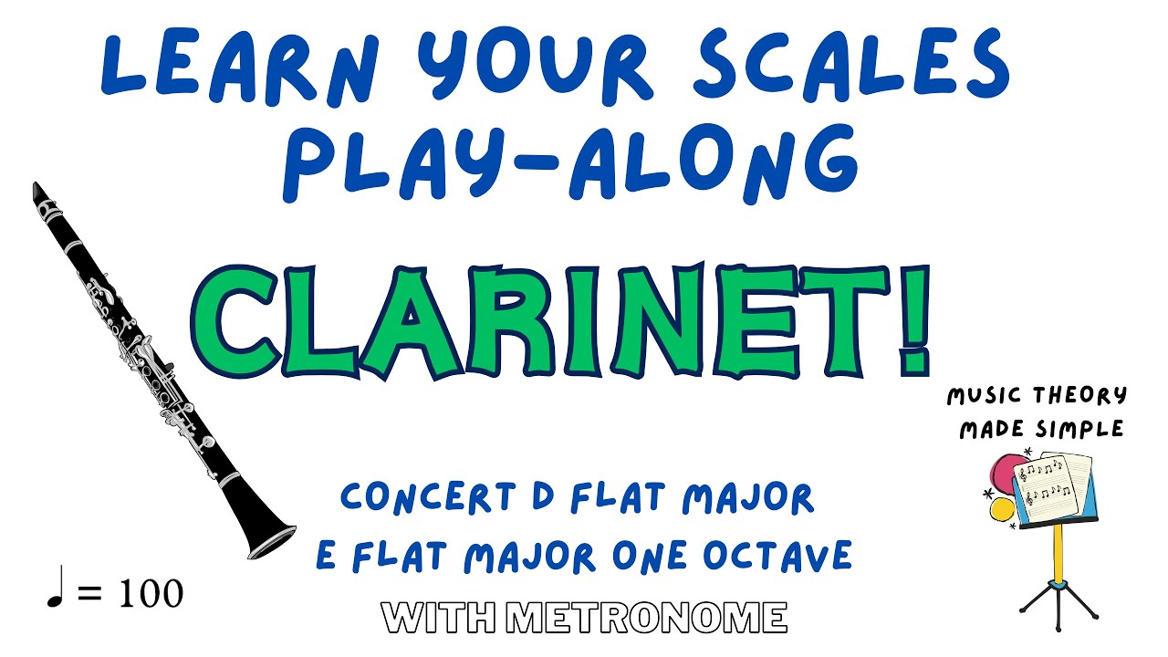 Ain’t No Scale Like a concert Db Major Scale! | Clarinet Edition 🎶 ...