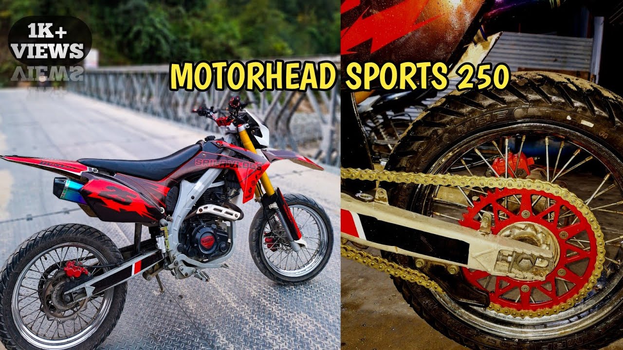 Full Modified Motorhead Sports 250 | Modified Dirt Bike | Visit Helambu ...