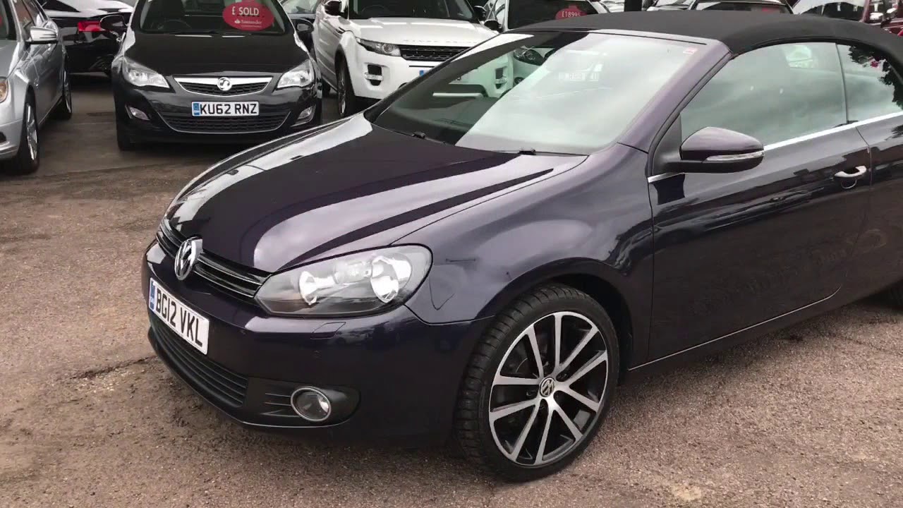 Volkswagen Golf Cabriolet 2.0 TDI DSG BlueMotion - Havant Car Company ...