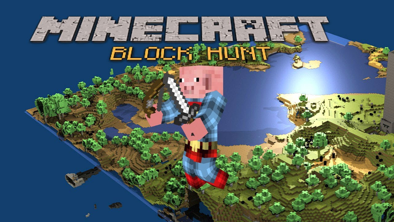 Run chicken RUN! Minecraft block hunt - YouTube