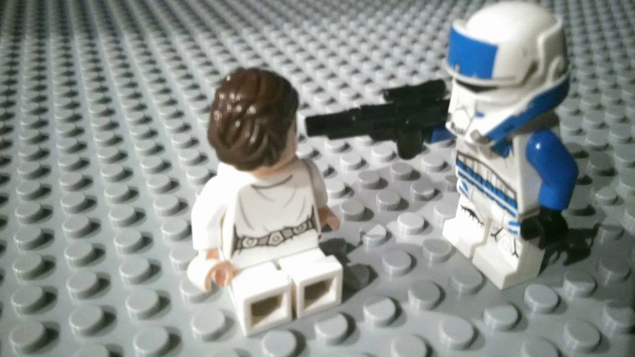 The Imperial Transport Pilot Lego Star Wars Stop Motion Youtube