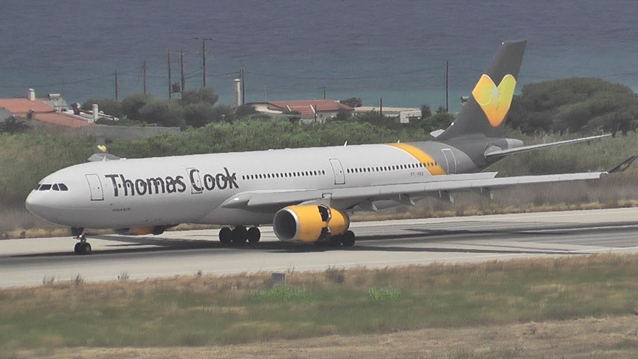 Thomas Cook Scandinavia Airbus A330 - YouTube