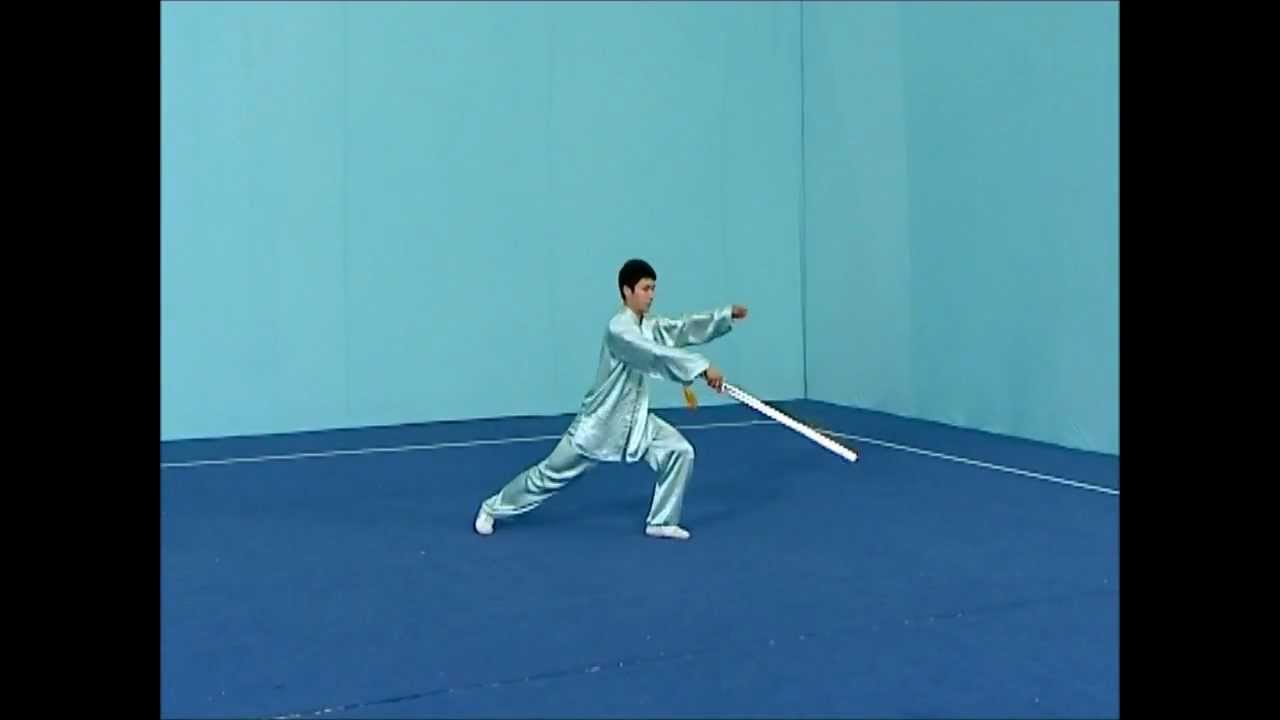 IWUF Taolu 3rd Set Taijijian (Tai Chi Sword) - YouTube