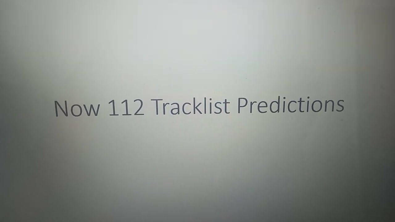Now 112 Tracklist Predictions - YouTube