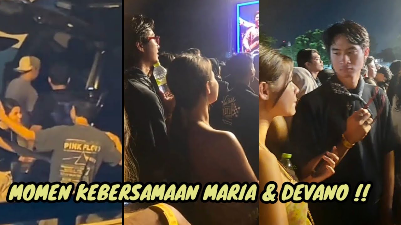 MOMEN KEBERSAMAAN MARIA & DEVANO !! - YouTube