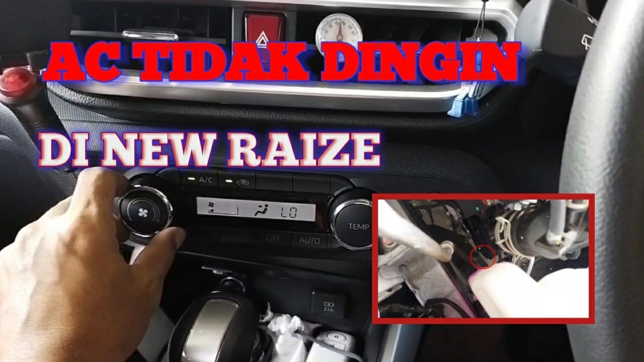 New Raize problem AC tidak dingin #airconditioner #raíze #toyota - YouTube