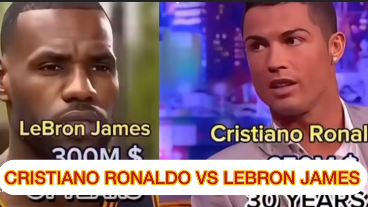 Cristiano Ronaldo VS Lebron James Career Path, Earning, Net-worth From ...