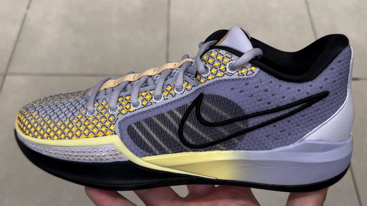 Nike Sabrina 1 Spark Oxygen Purple Basketball Shoes - YouTube