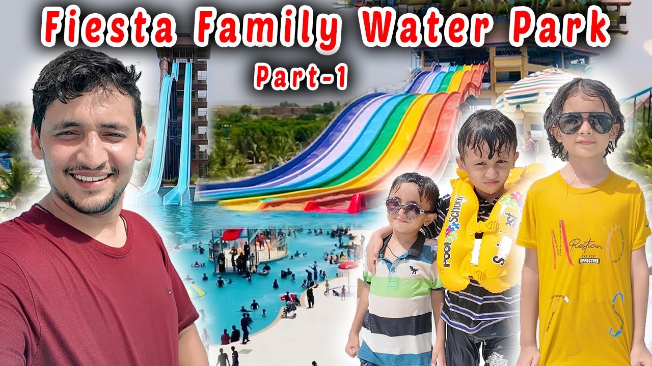 Going To Fiesta Water Park 🌊 😍 | Fiesta Family Water Park 2024 | Water ...