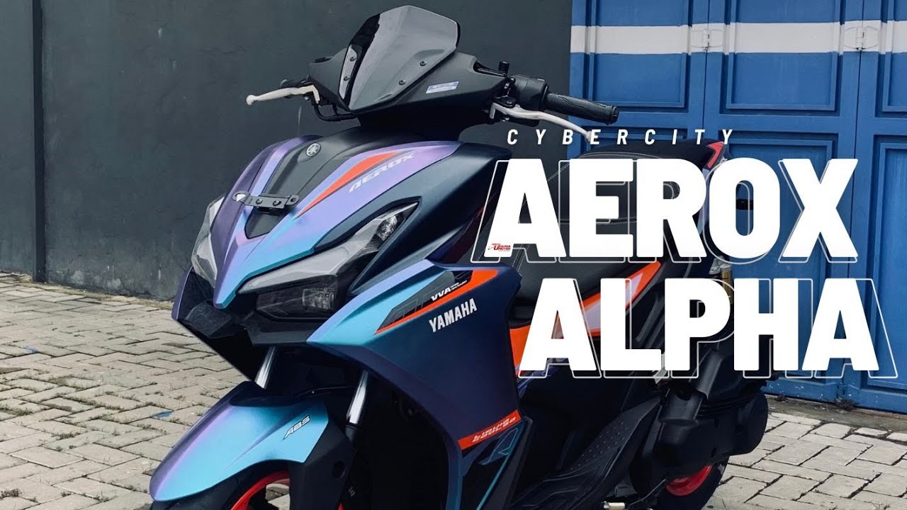 REVIEW AEROX ALPHA CYBERCITY TERNYATA EMANG SEGANTENG ITU!! - YouTube