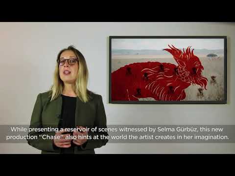 Selma Gürbüz’ün “Takip” adlı yapıtını İstanbul Modern’in Şef Küratörü Öykü Özsoy anlatıyor.