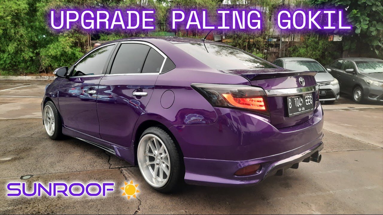VIOS LIMO UPGRADE PURPLE LAMBORGHINI Sunroof || Persembahan Terbaik ...