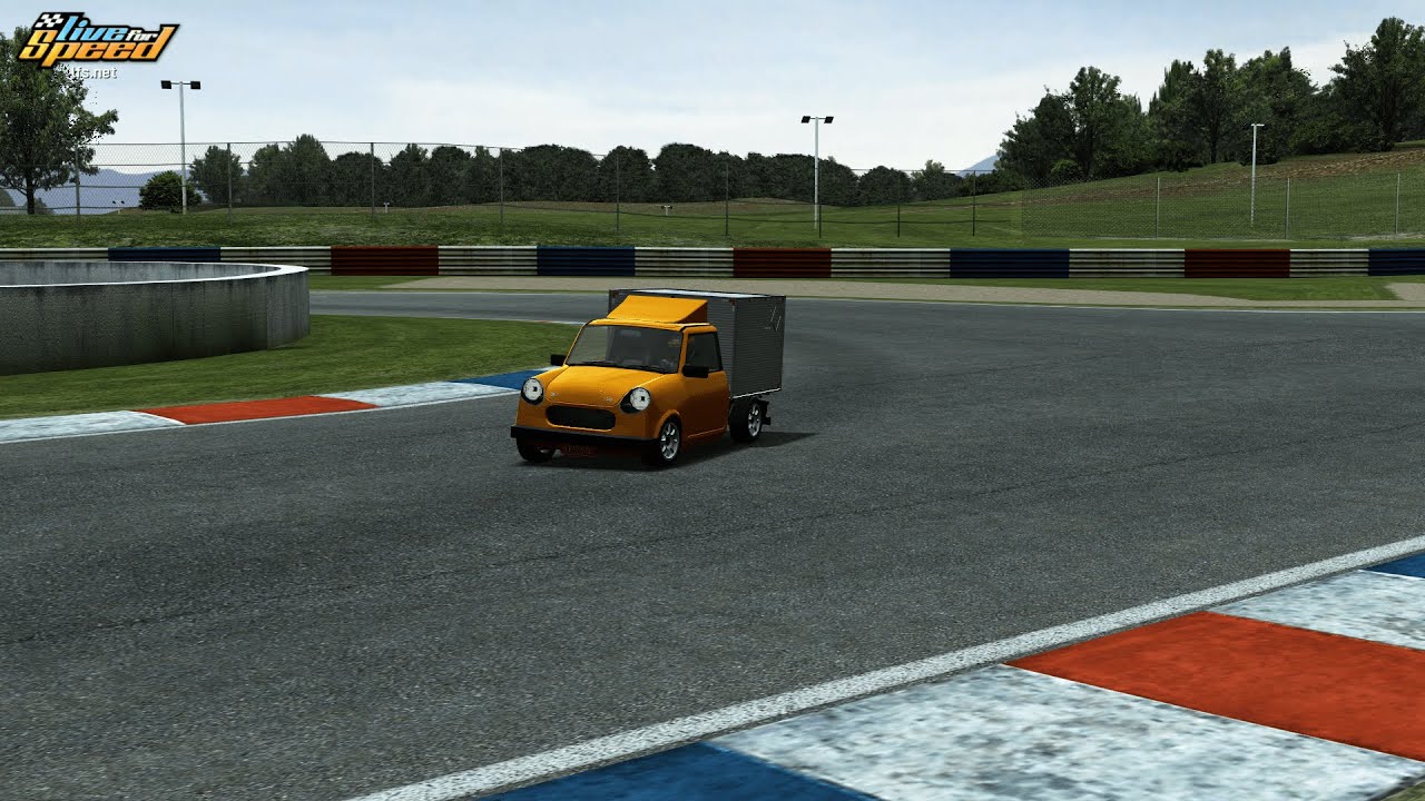 Live for Speed S3 Mods #78 - UF DIESEL TRUCK on Aston Cadet Reverse ...