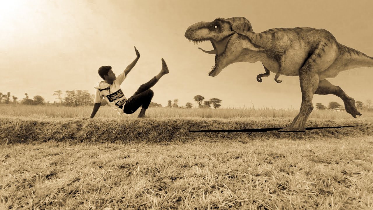 T Rex Chase part 13 jurassic world Fan Movie | dinosaur Chase Movie ...