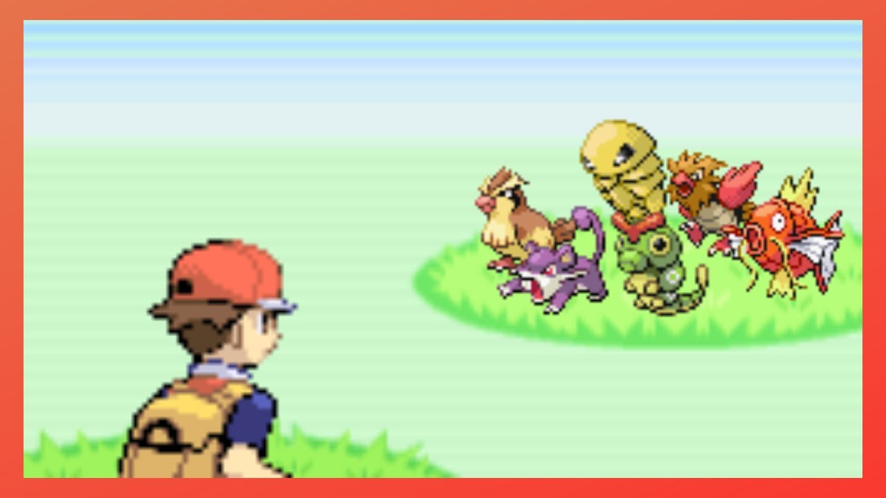 Pokemon FireRed, But I Can Only Use My First Six Encounters... - YouTube