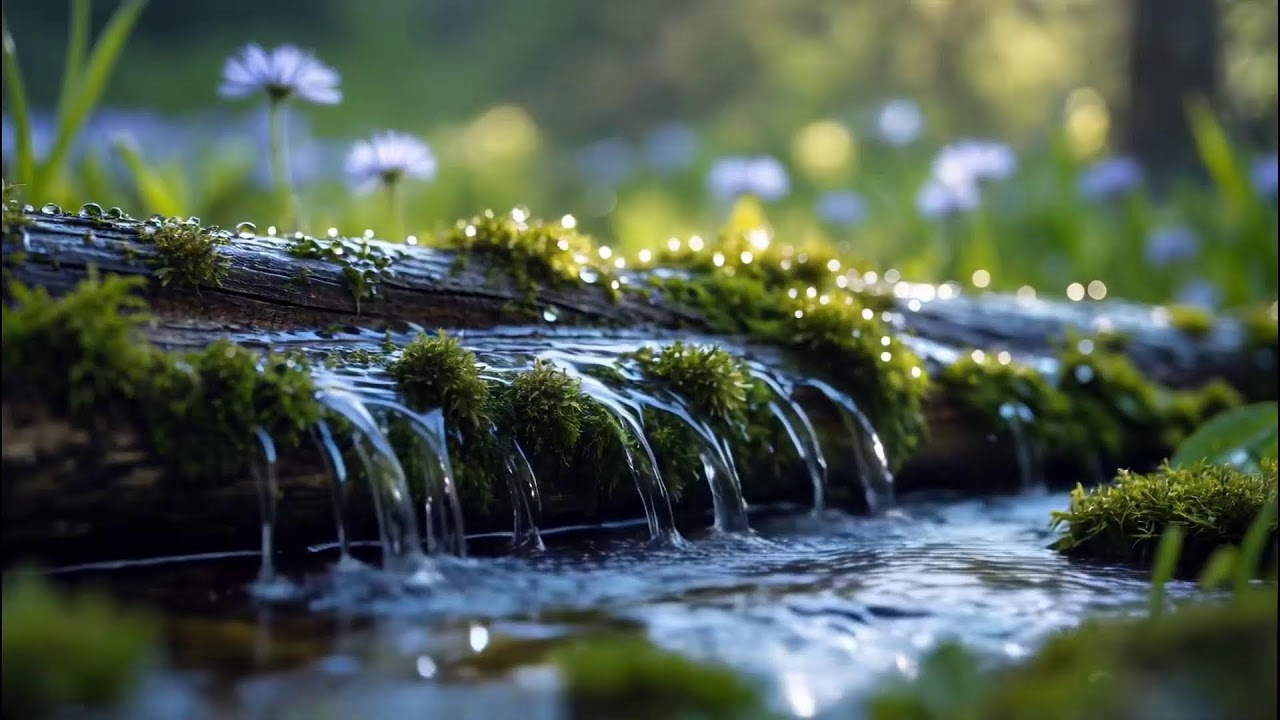 Relaxing Music Gentle Water Flow| Nature Scene for Inner Peace - YouTube
