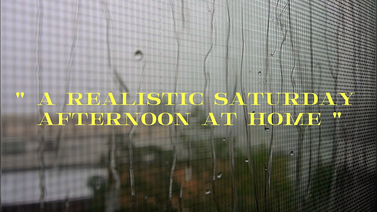 "Realistic Saturday Afternoon At Home" - Vlog 6 - YouTube