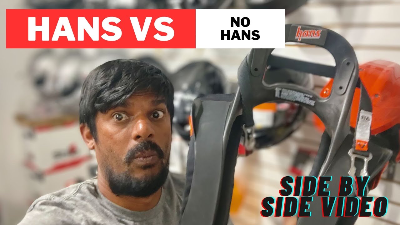 HANS device vs no HANS device in car - Think you don't need a HANS ...