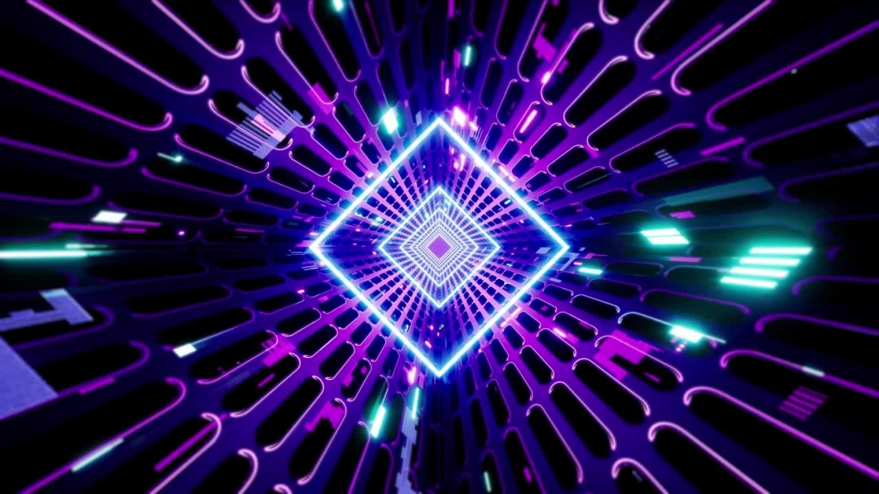 Hypnotic Abstract VJ Loop | Perfect for Live Performances | Geometric Shapes & Patterns in 4K ...