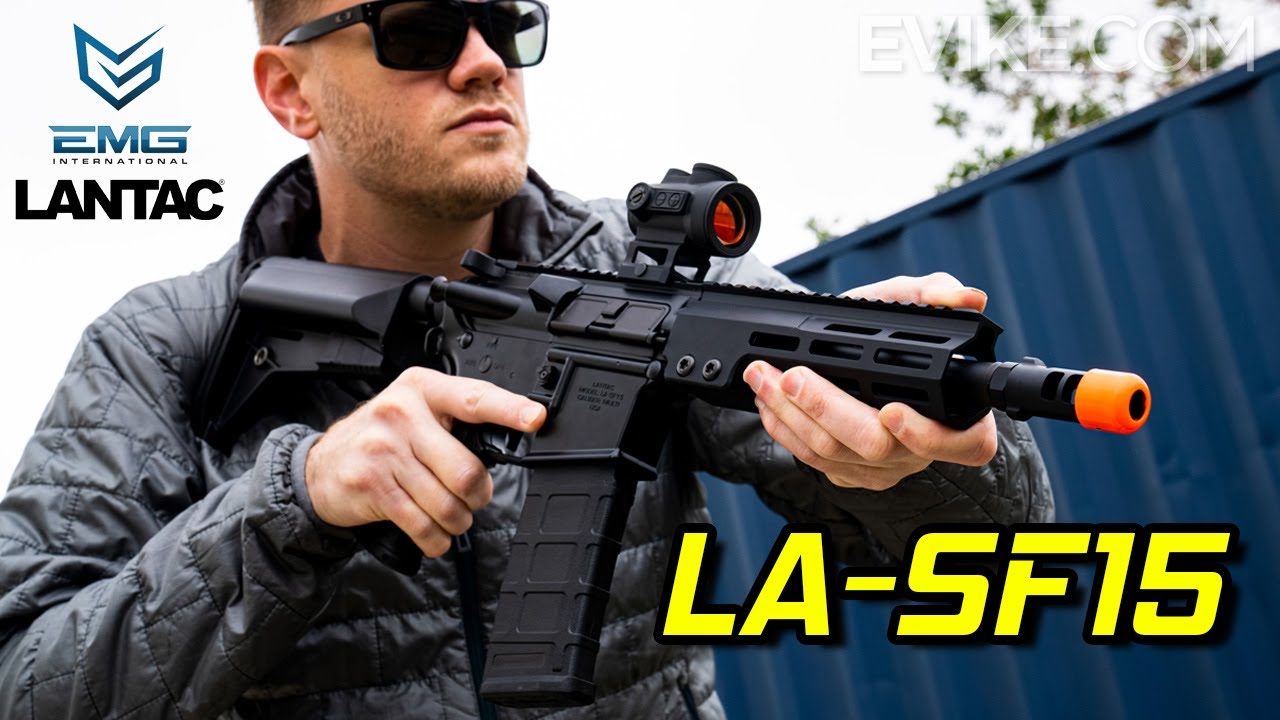EMG Custom LanTac LA-SF15 Review - YouTube