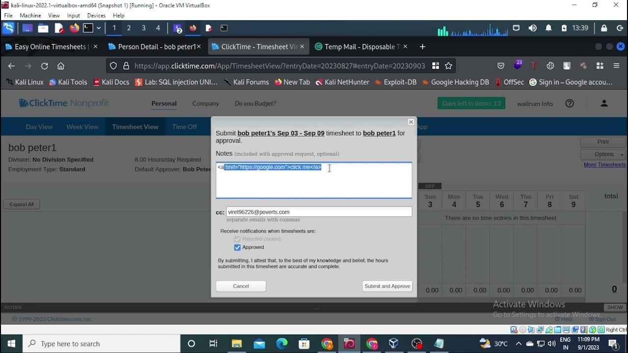 html injection poc - YouTube
