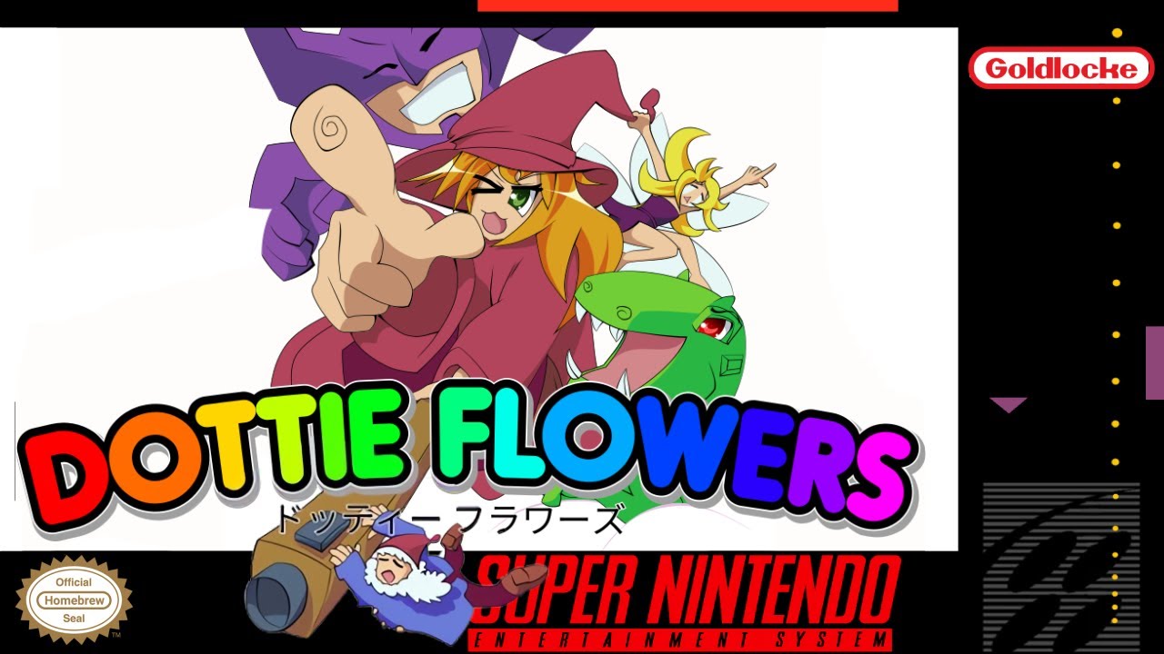 [Full Game] Dottie Flowers - SNES - Free Download - YouTube