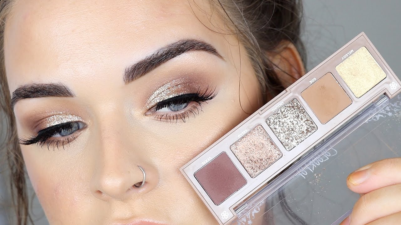 ColourPop 5-Pan LYRIC Palette Eyeshadow Tutorial + Tati Beauty ...