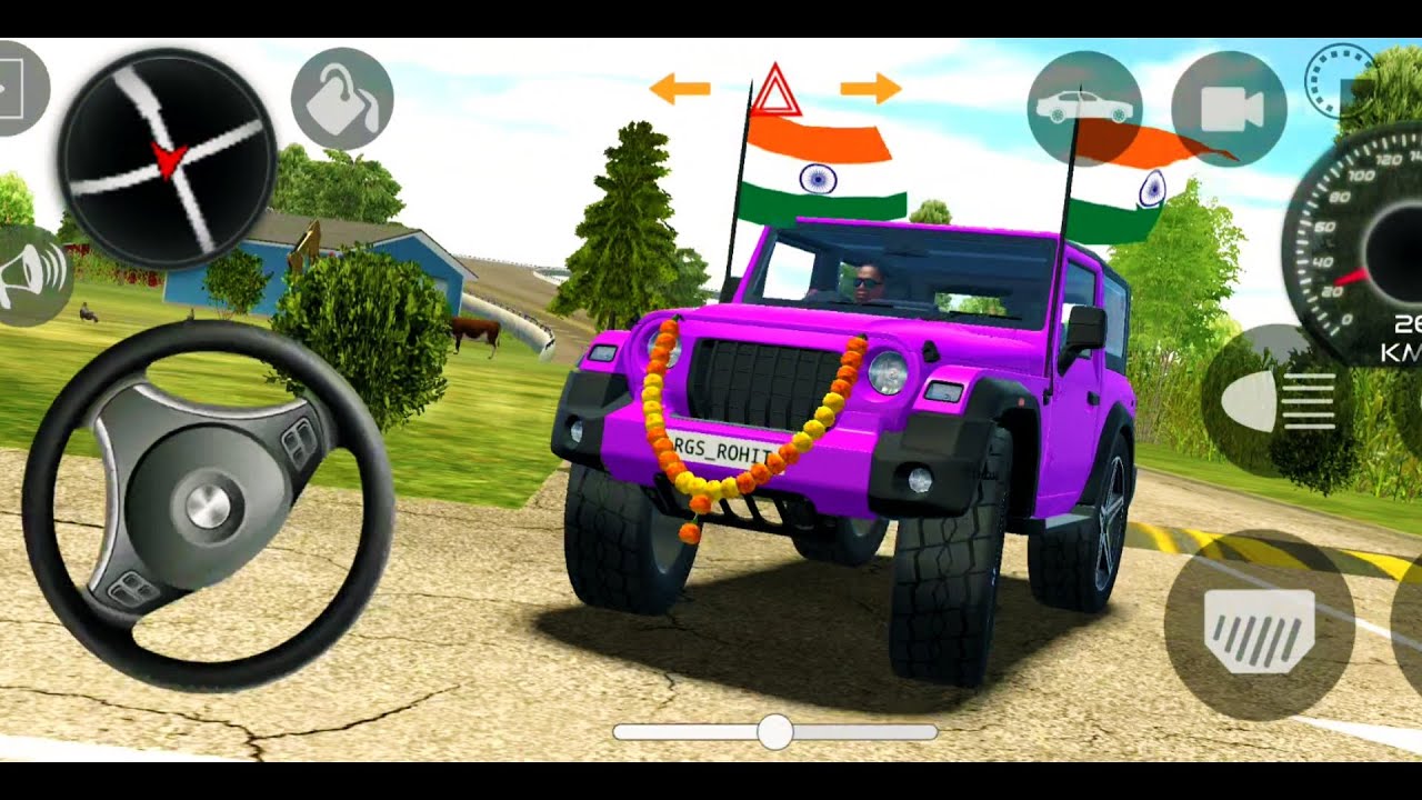 New ☺ wali Dollar {SONG} Thar 🚘 Gadi mega Mahindra Modified Car 🚘 ...